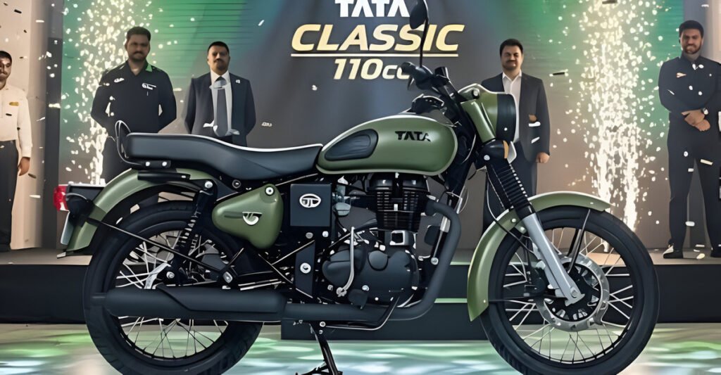 Tata Classic 110 Supar Bike Finally Launched with 110cc Air-Cooled ...